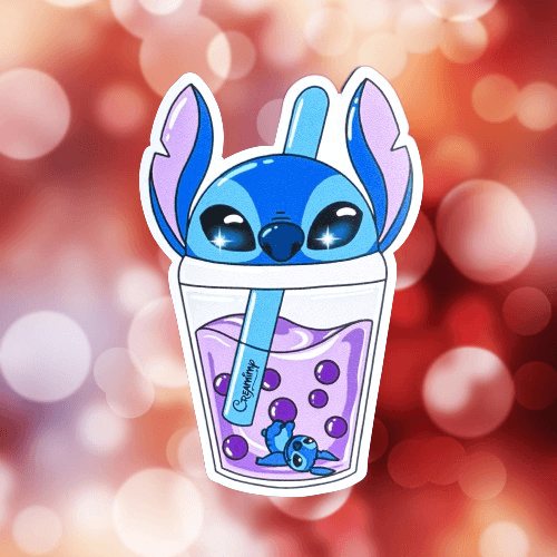 Magnet Bubble Tea Stitch – creamimy
